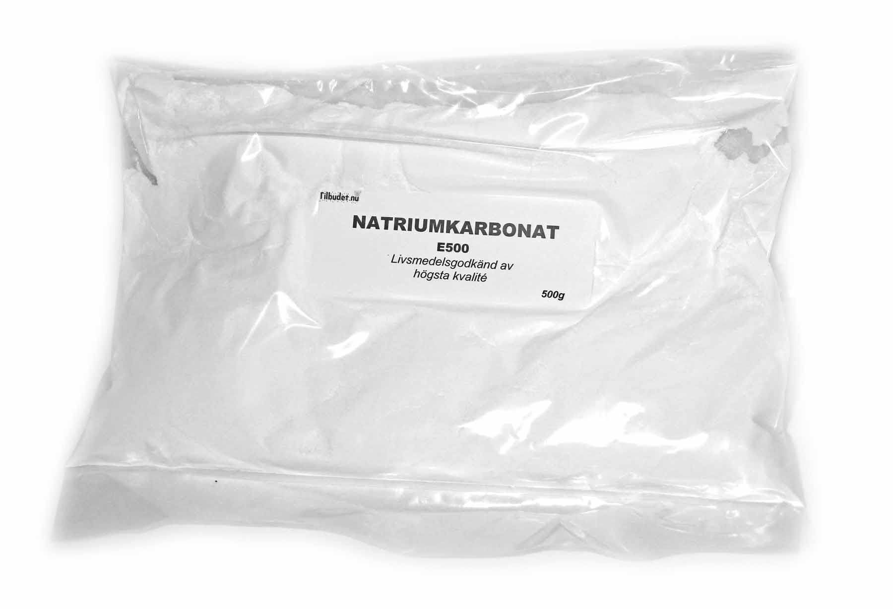 Natriumkarbonat E500 500g Livsmedelsgodk nd